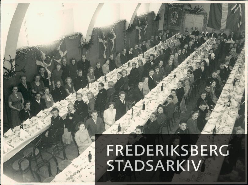 Fejring af Brandfolkenes Klubs 50 års-jubilæum. - kbhbilleder.dk