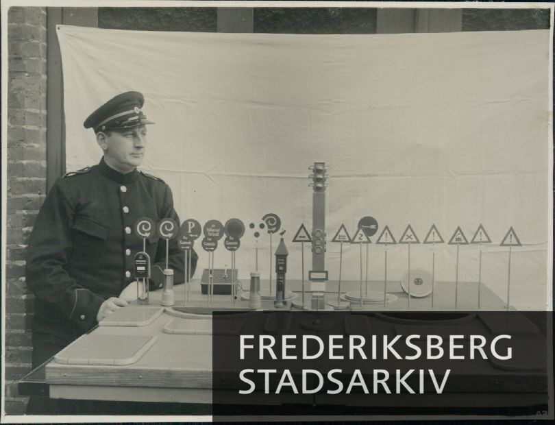 Fotografi af færdselsmodellen ABP model 2, der blev leveret til ...