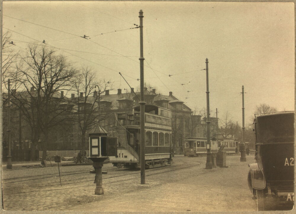 Frederiksberg Runddel, set mod nordøst - kbhbilleder.dk