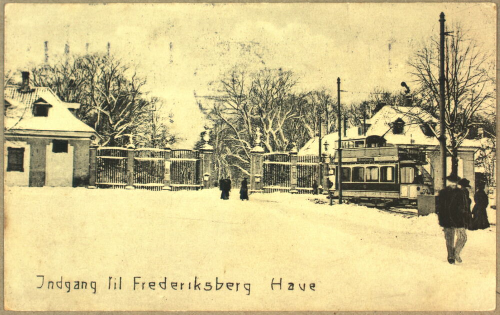 Sneklædt Frederiksberg Runddel - kbhbilleder.dk