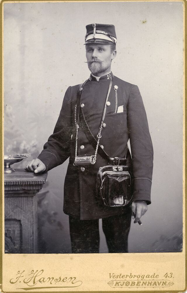 Omnibuskonduktør Niels Jensen - kbhbilleder.dk