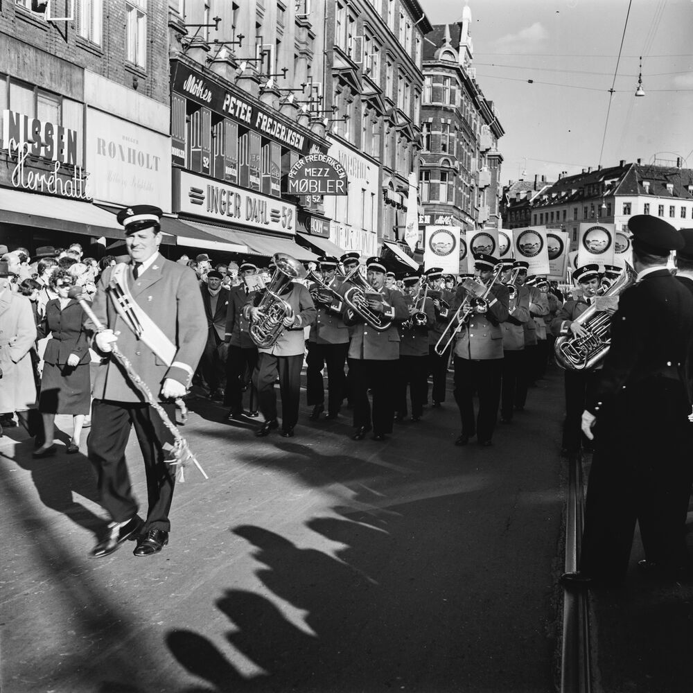 Optog på Vesterbrogade - kbhbilleder.dk