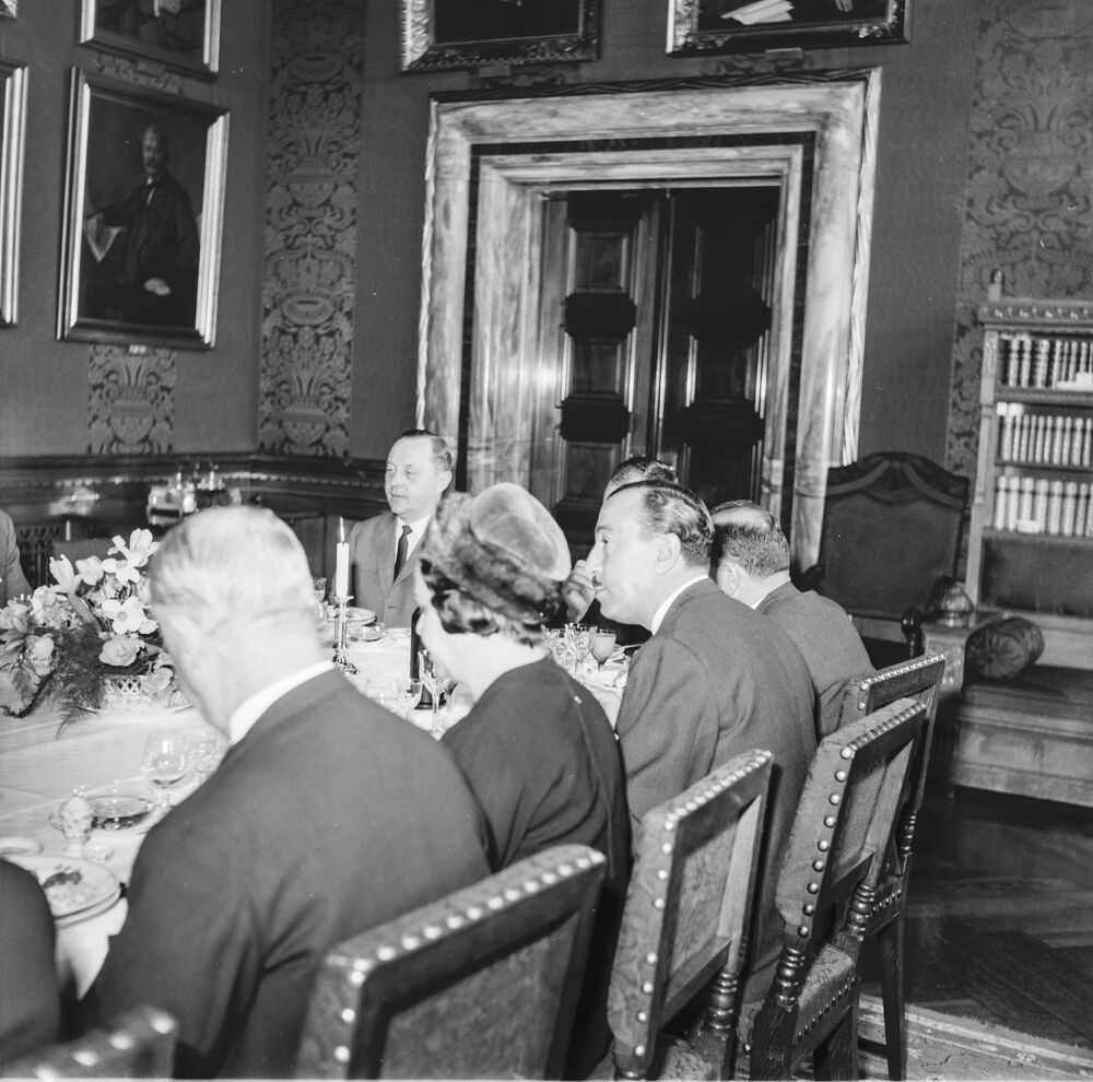 Frokost på Rådhuset for arabisk regeringsdelegation - kbhbilleder.dk