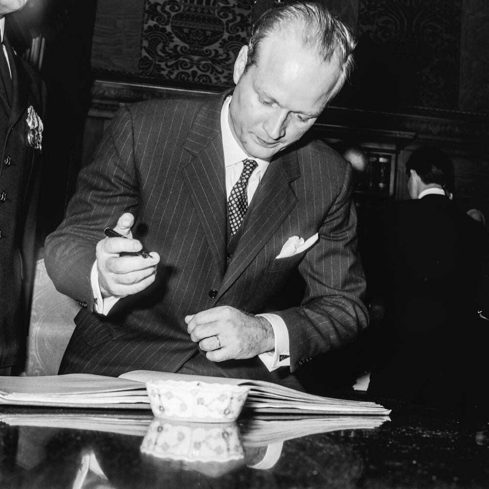 Fejring på Rådhuset i anledning af Kong Frederik 9.s 70-års fødselsdag ...