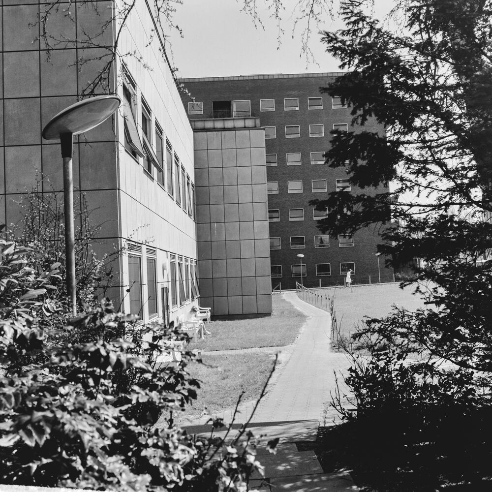 Nye bygninger ved Bispebjerg Hospital - kbhbilleder.dk