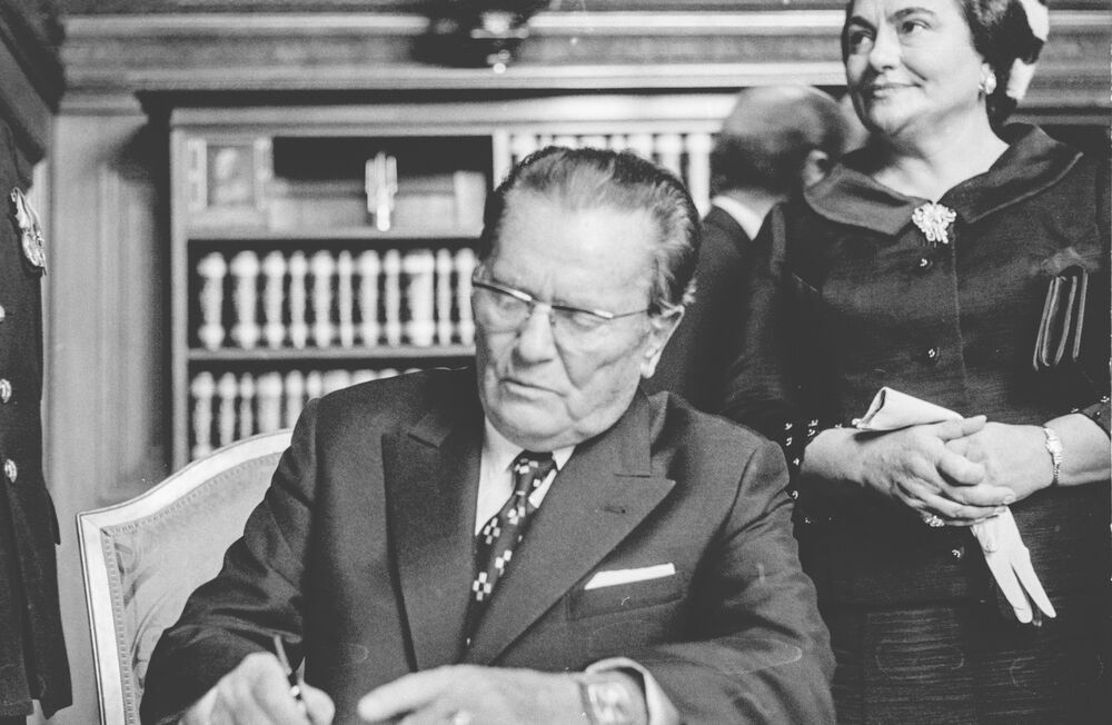 Josip Broz Titos statsbesøg i 1974 - kbhbilleder.dk