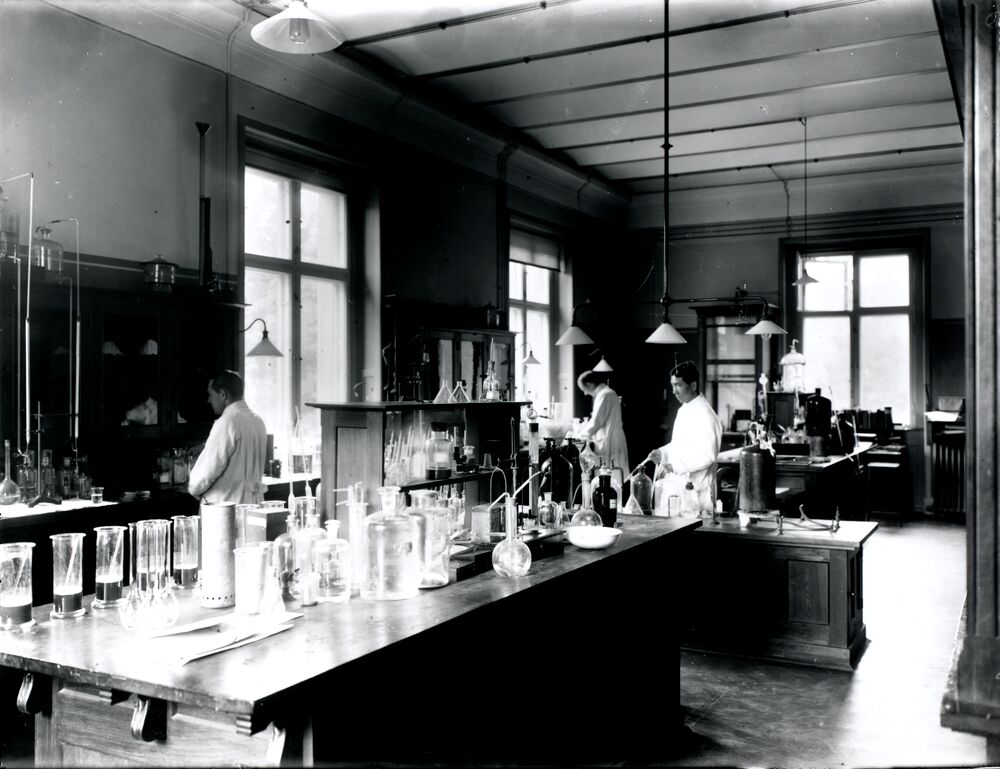 Carlsberg Bryggerier Laboratoriet 1923 - kbhbilleder.dk