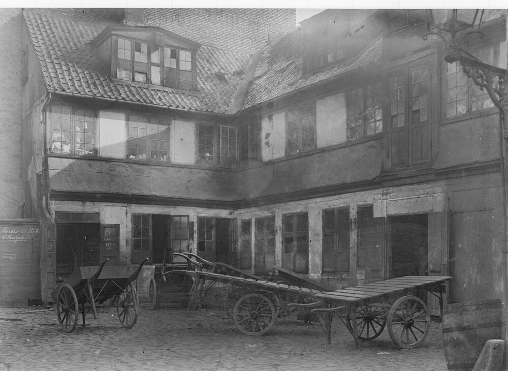 Gammel Mønt 34, Wismars Gang - kbhbilleder.dk