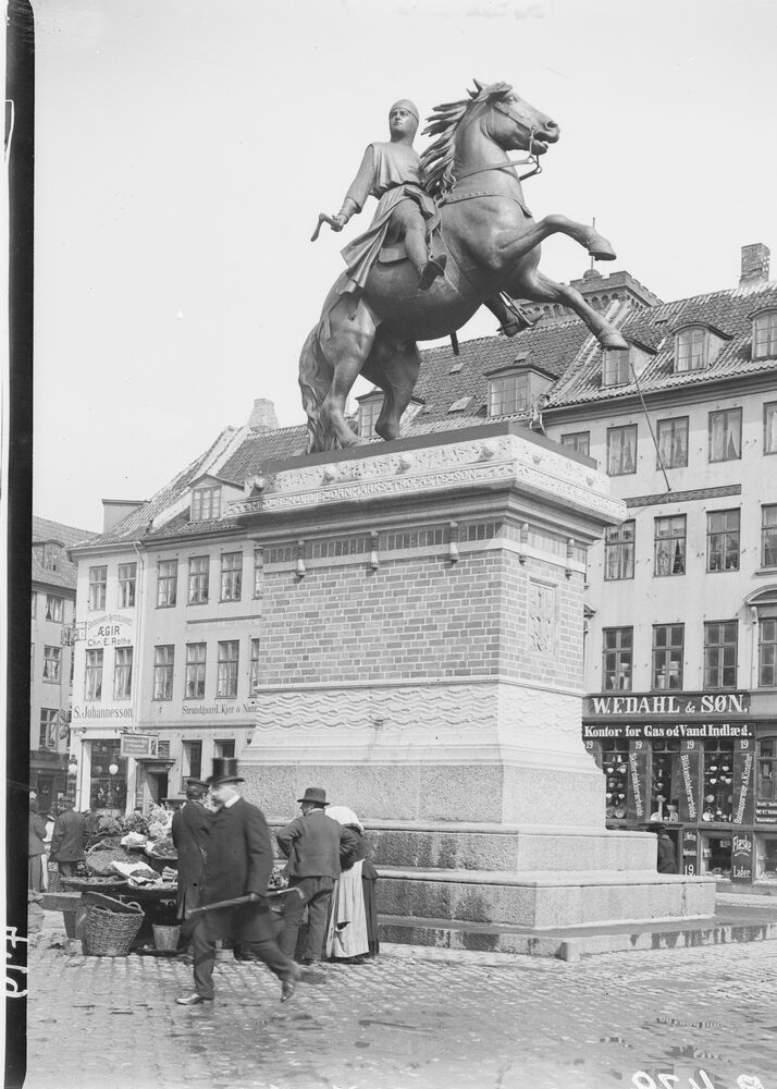 Højbro Plads. - kbhbilleder.dk