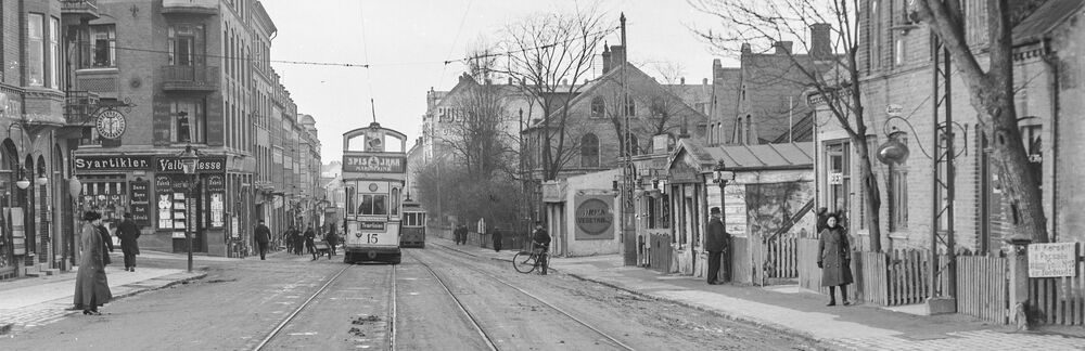 Valby Langgade, hjørnet af Gammel Jernbanevej - kbhbilleder.dk