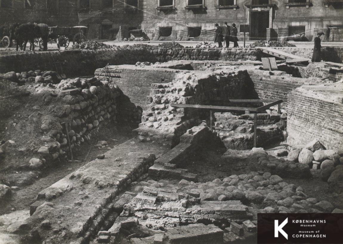 Absalons borg og Københavns Slot - kbhbilleder.dk