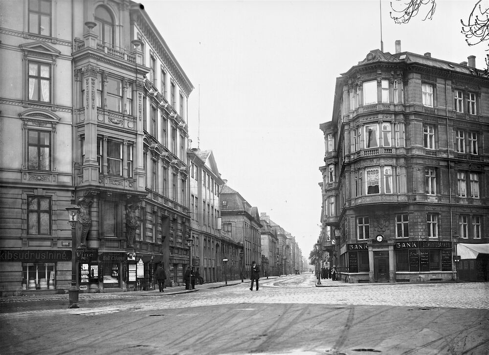 Hjørnet af Bredgade og Grønningen - kbhbilleder.dk