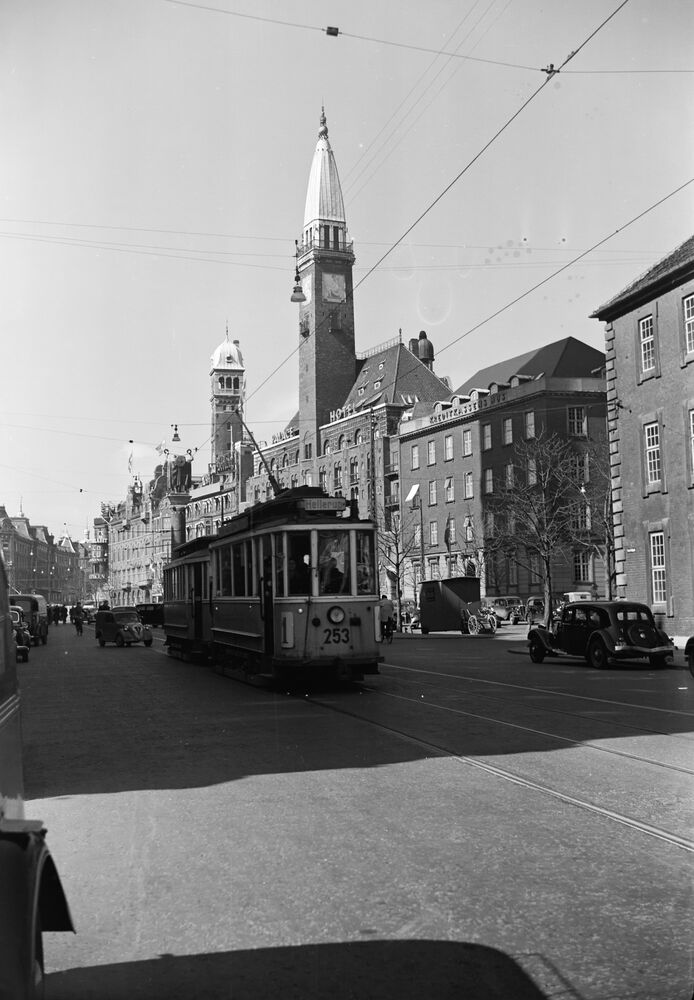 Vester Voldgade med Paladshotellet - kbhbilleder.dk